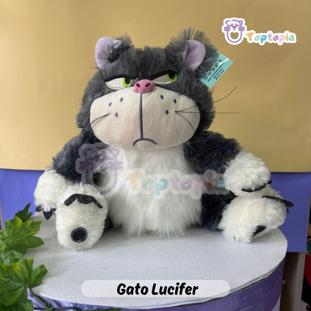 Peluche Gato lucifer - toptopia.com.co