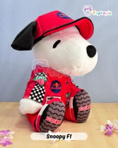 Peluche Snoopy piloto de carreras - Snoopy Formula 1