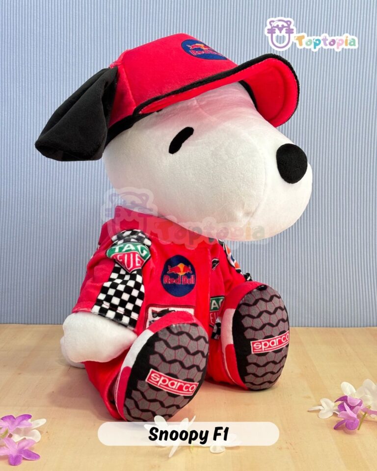 Peluche Snoopy piloto de carreras - Snoopy Formula 1